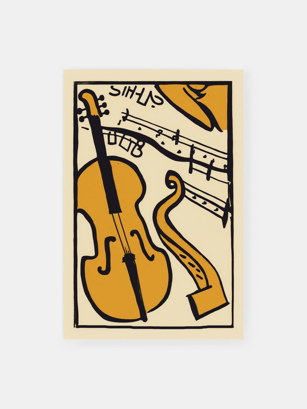 Jazz Influence Poster - Klumo Shop