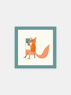 Fox Posters & Wall Art Prints of Foxes - Klumo Shop