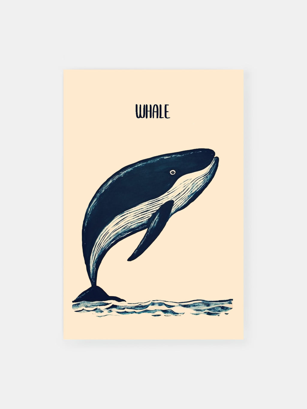 Whale Poster - Klumo Shop